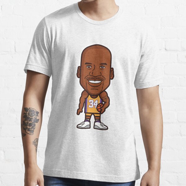 "Shaq" T-shirt for Sale by TomMillerArt | Redbubble | shaq t-shirts ...