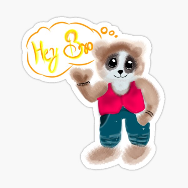 "Hey bro" Sticker for Sale by creativelittleo | Redbubble