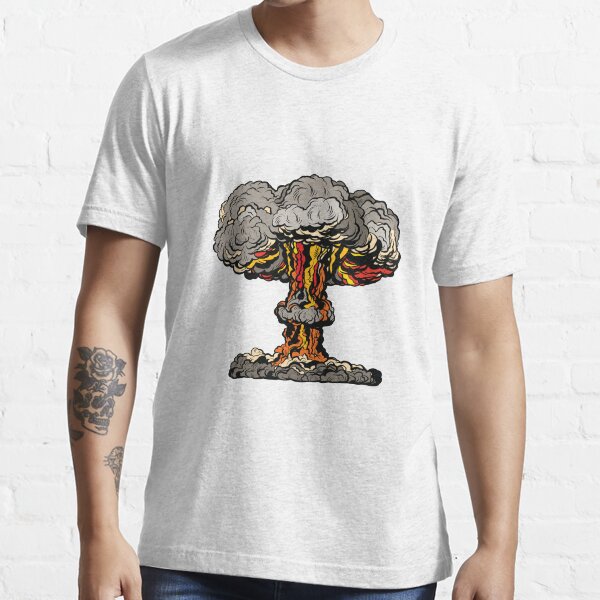 "Nuclear explosion radioactive mushroom pop art" T-shirt for Sale by ...