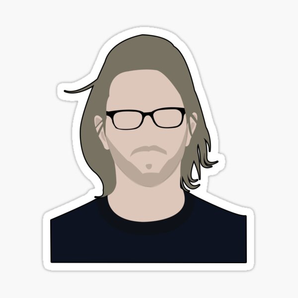 "PorcupineTree Steven Wilson" Sticker for Sale by SAKA98 | Redbubble