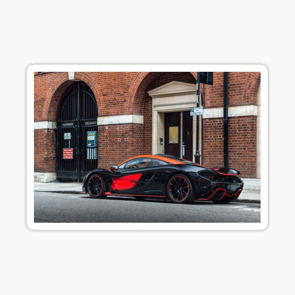 "McLaren P1" Sticker by adoughtyphoto | Redbubble