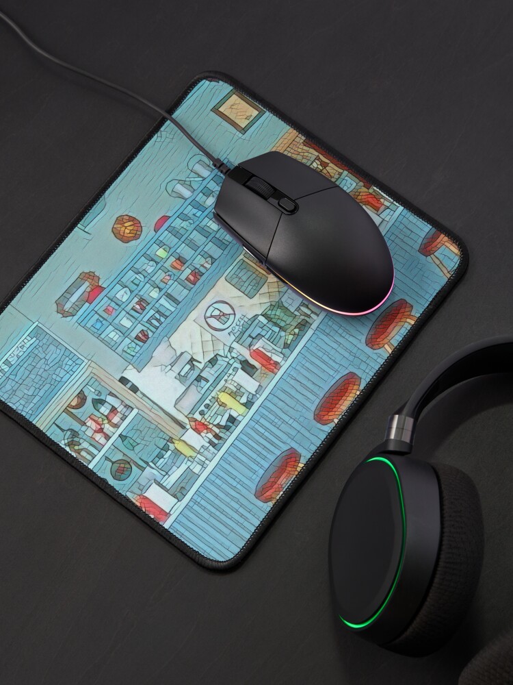 Mauspad for Sale mit "Das Diner III" von flevin | Redbubble