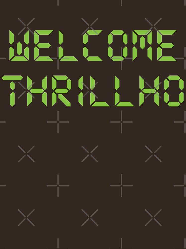 "Welcome Thrillho shirt – Bonestorm, Milhouse Van Houten, Thrillhouse ...
