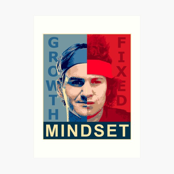 "Tennis Mindset Roger Federer x John McEnroe" Art Print for Sale by ...