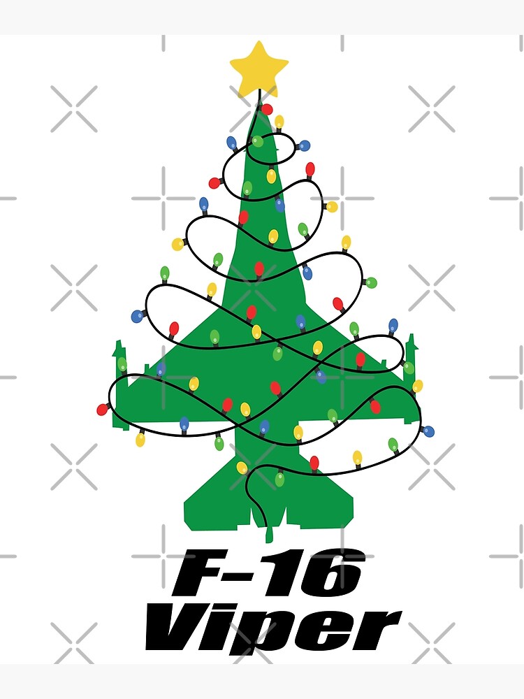 "F-16 Viper Christmas, F-16 Jet Fighter souvenir and Fighter jet pilots ...