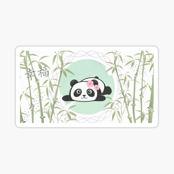 "Where's Witty? Chinese Panda in the Bamboo" Sticker for Sale by ...