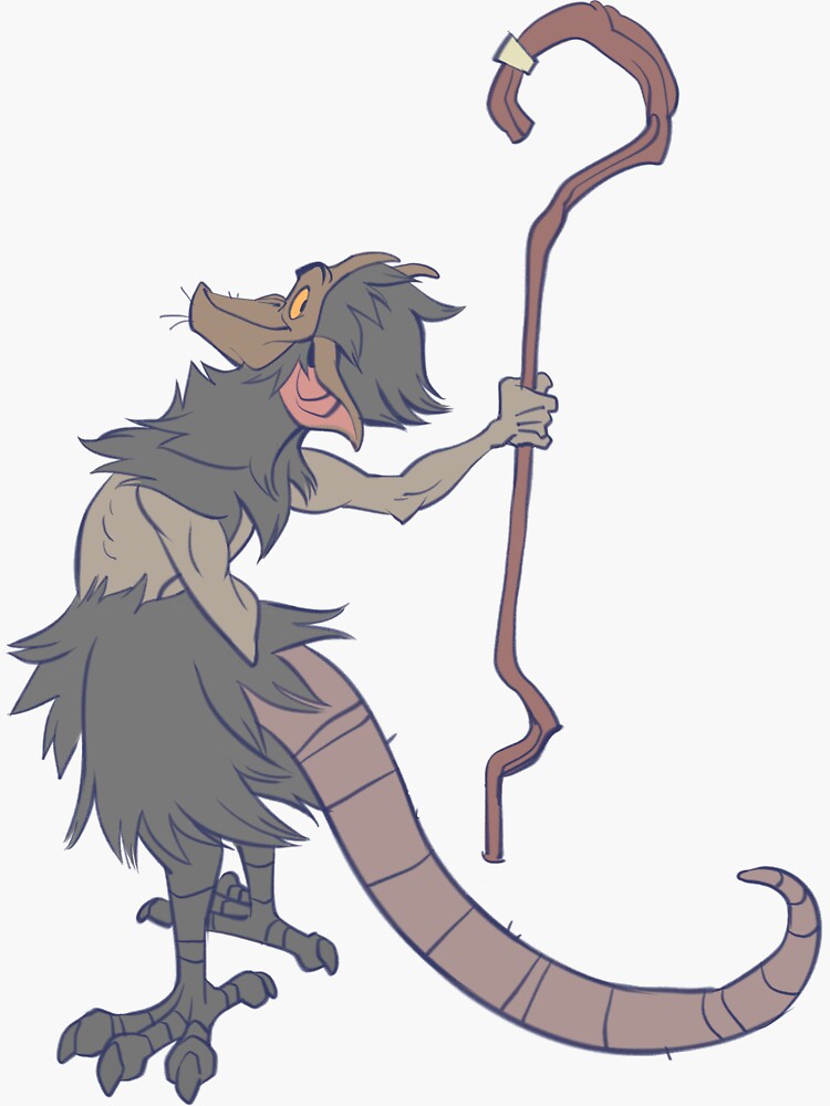 "Tenebris The Imp King" Sticker for Sale by ImpKing | Redbubble