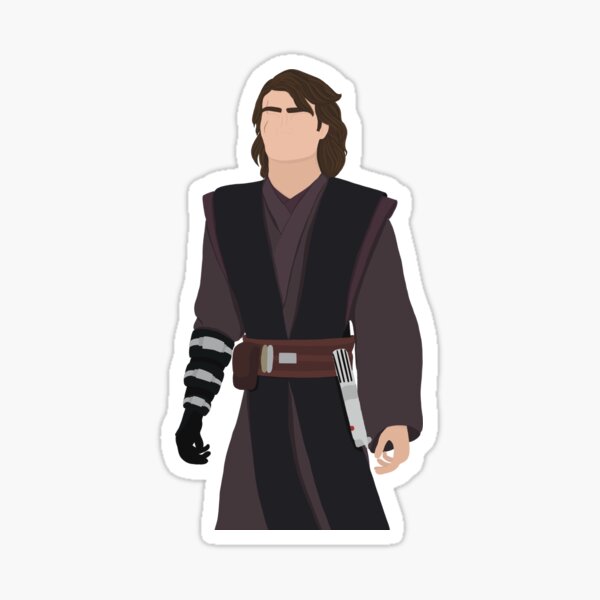 "Animated anakin" Sticker for Sale by gofundme | Redbubble