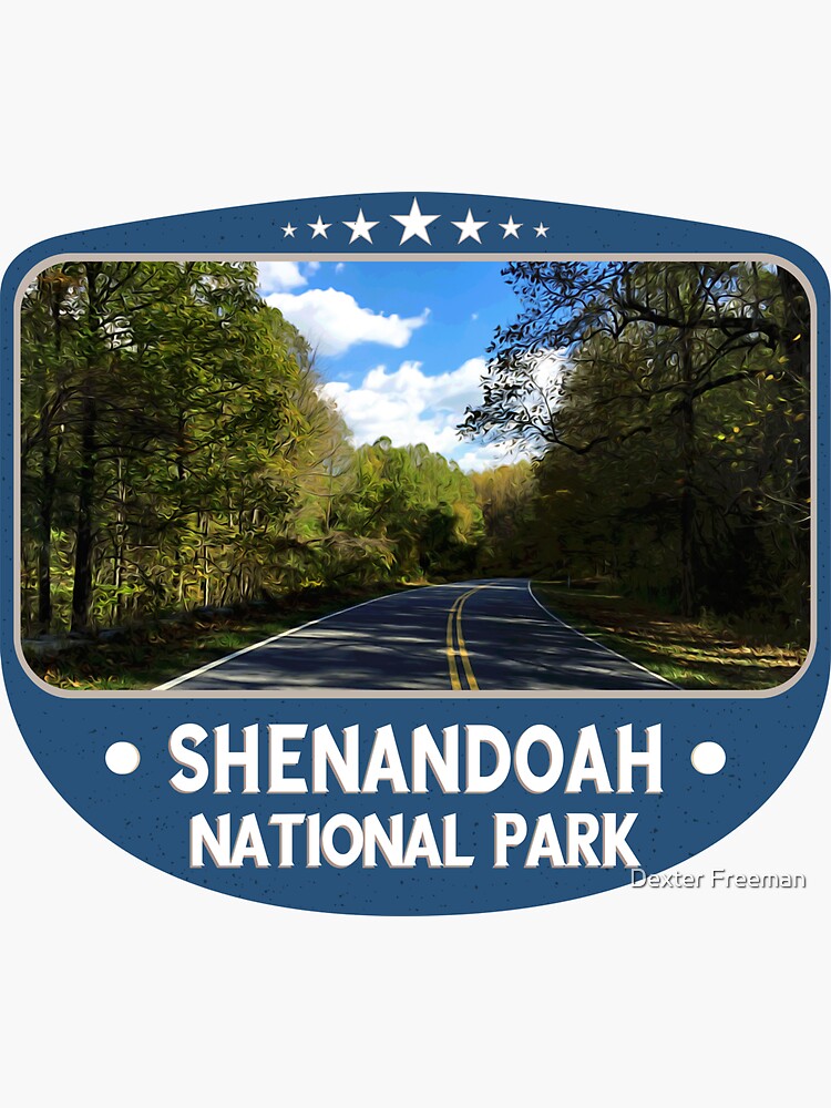 "Shenandoah National Park Virginia State Park" Sticker for Sale by ...