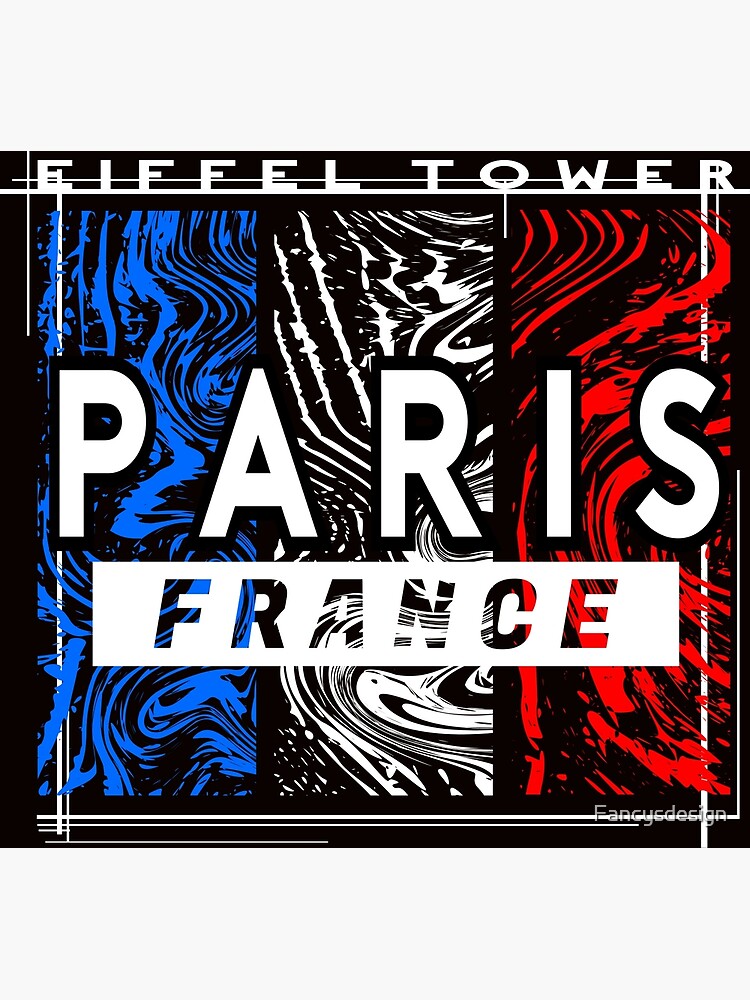 "Red star paris" Poster for Sale by Fancysdesign | Redbubble