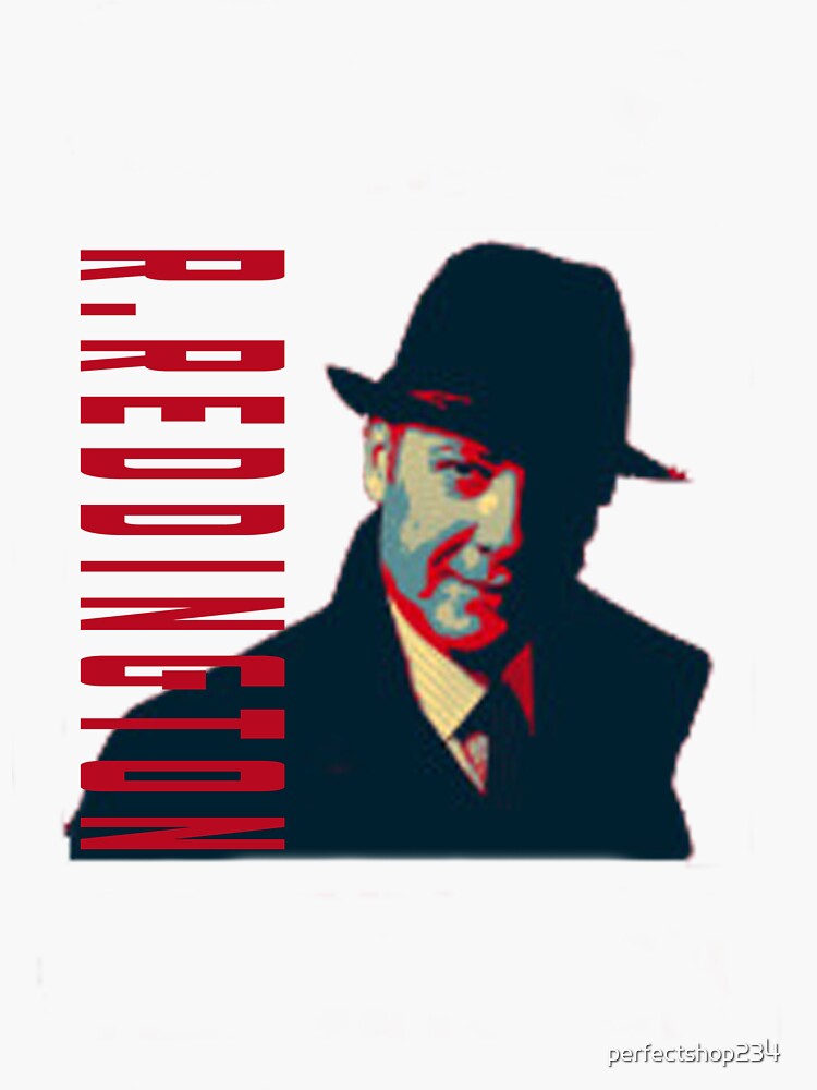 " Raymond Reddington , the blacklist sticker" Sticker for Sale by ...