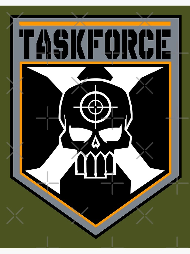 "Task Force X" Poster by DesignInkz | Redbubble