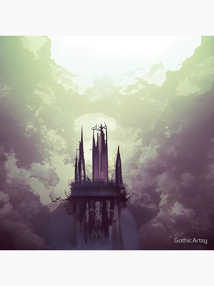 "Occult Gothic Aesthetic - The Godless Shrine Goth Art" Poster for Sale ...