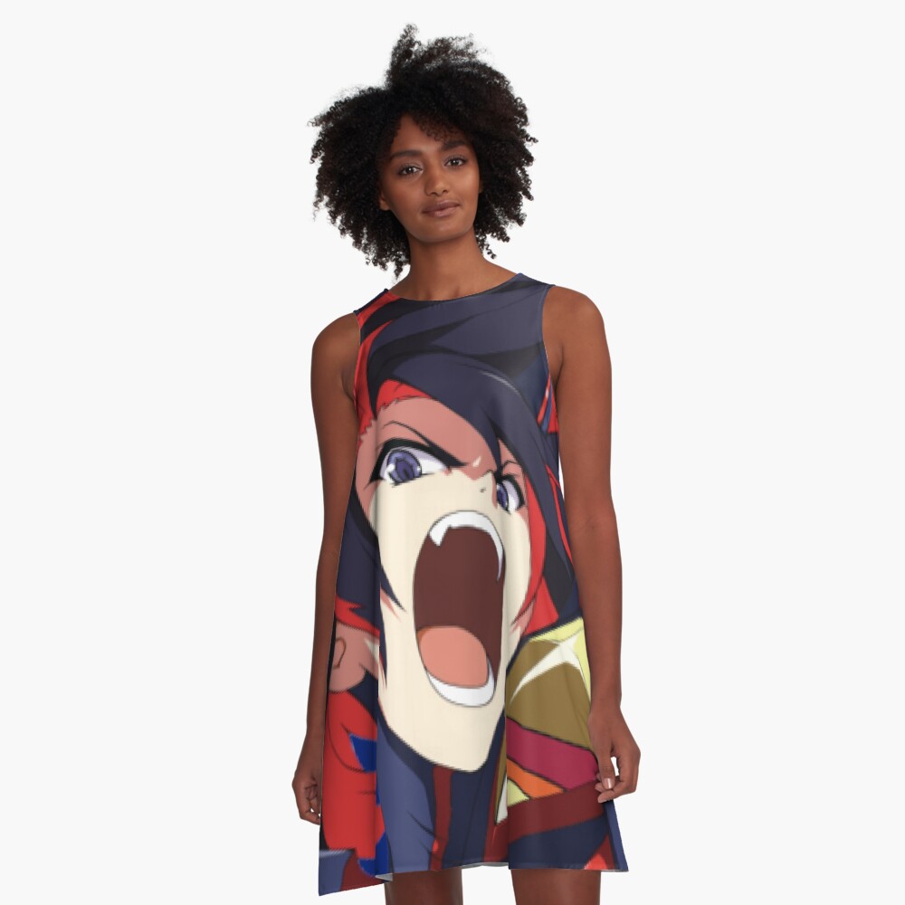 "Ryuko Matoi (Kill La Kill)" A-Line Dress for Sale by Xing7 | Redbubble
