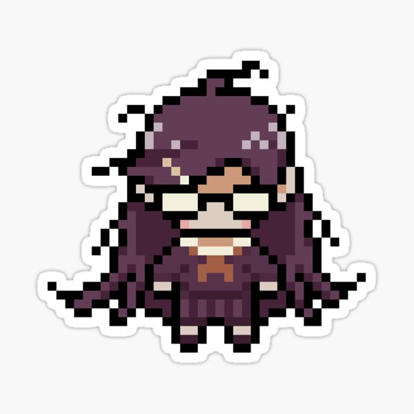 "Toko Fukawa (UDG)" Sticker for Sale by cchalkk | Redbubble
