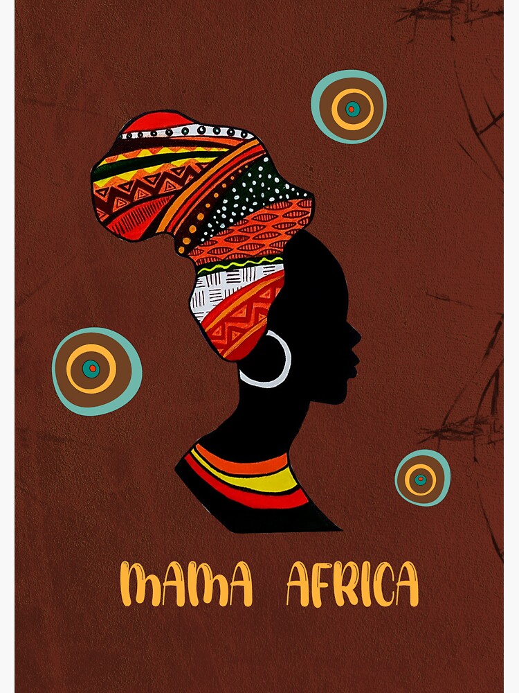 "Mama Africa" Sticker for Sale by RS-Shop | Redbubble