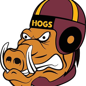 "Washington Hogs" Sticker for Sale by ChrisLohoff | Redbubble