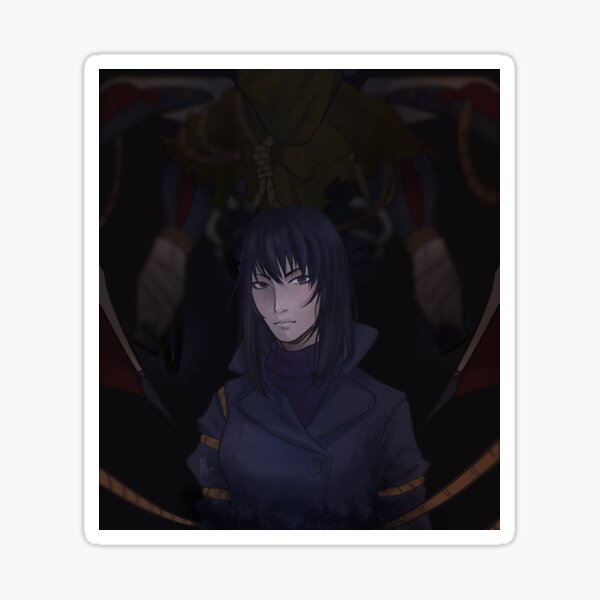 "Shinigami Naomi" Sticker by cyber-phobia | Redbubble