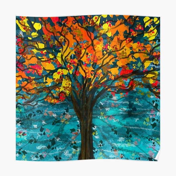 "Wishing Tree" Poster for Sale by Kimberlyryanart | Redbubble