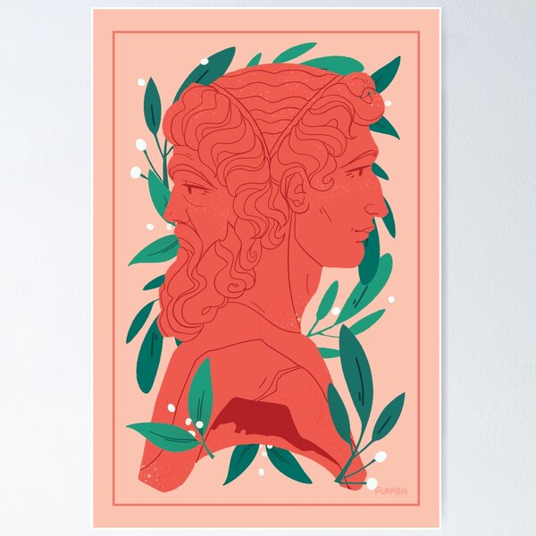 "Holiday Janus Sigillaria" Poster for Sale by flaroh | Redbubble