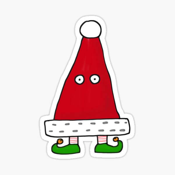"The littlest elf " Sticker by beerman70 | Redbubble