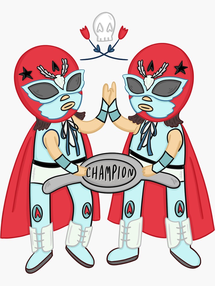 "Lucha Libre Twinsy Twins Champion ~ Cute A55 Cartoon and Comics ...