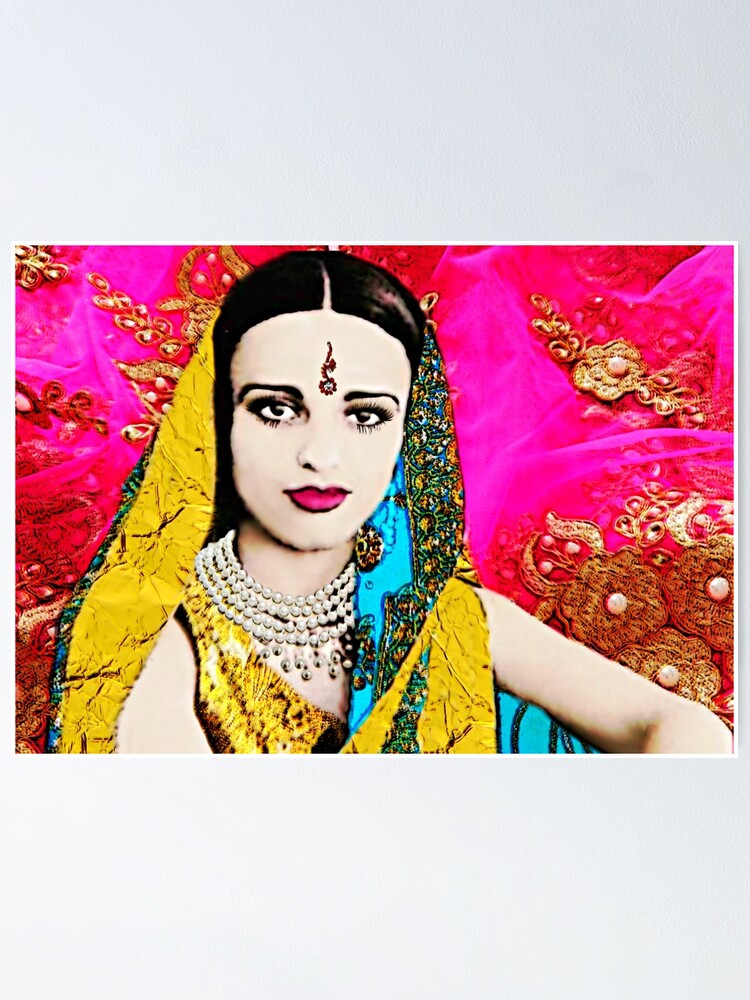 "Amrita Sher Gil Horizontal" Poster for Sale by FridaArtGallery | Redbubble