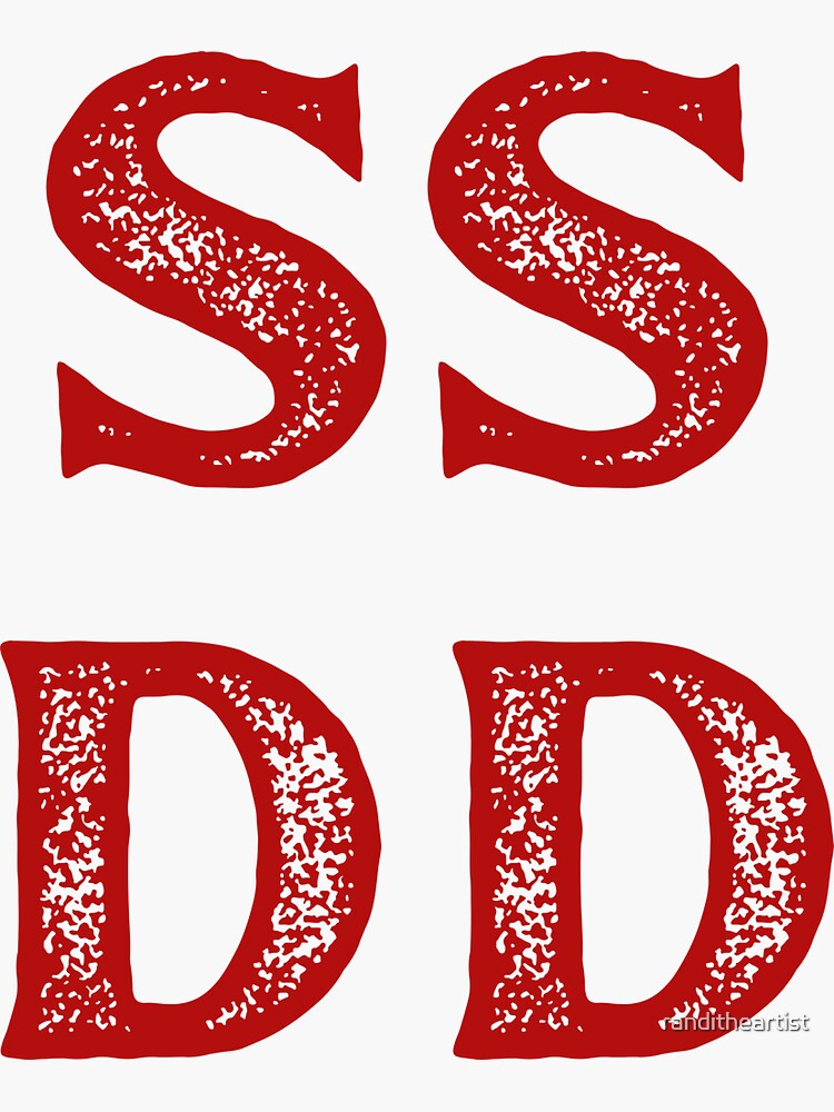 "SSDD, Stephen King Fan Design" Sticker for Sale by randitheartist ...