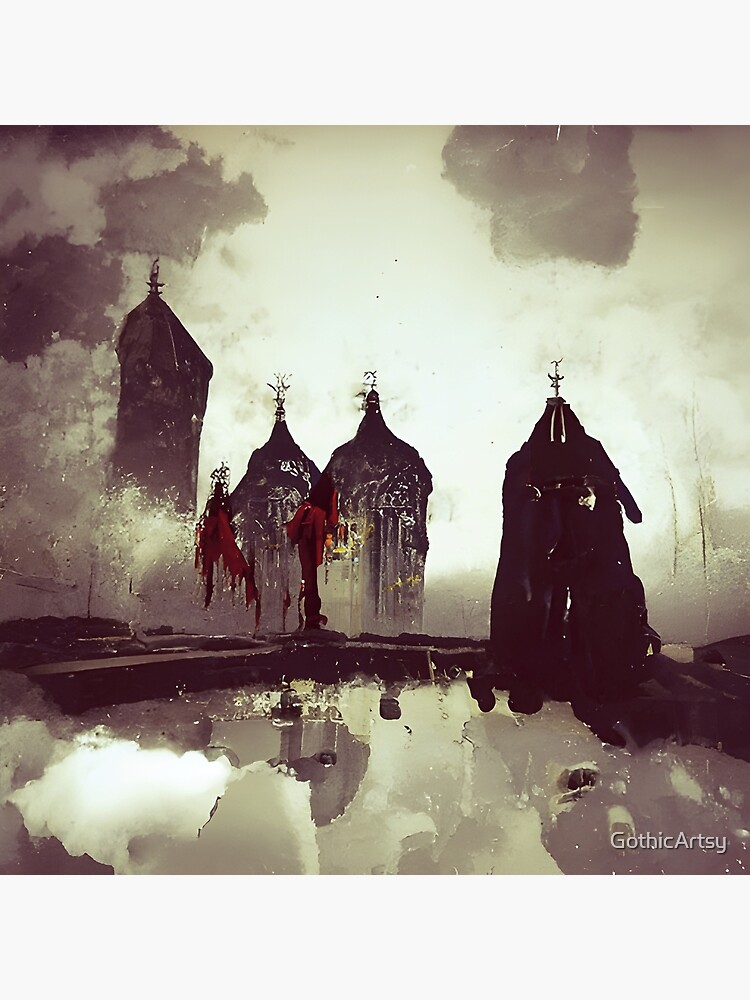 "Occult Gothic Aesthetic - World Below Goth Art " Poster for Sale by ...