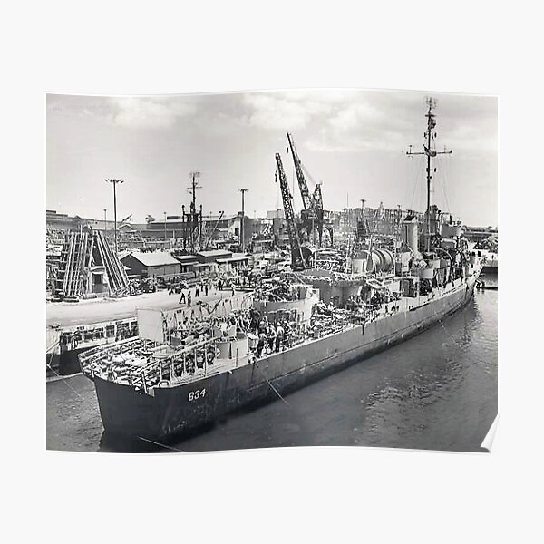 "USS WHITEHURST (DE-634) SHIP'S STORE" Poster for Sale by militarygifts ...