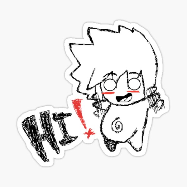 "cute chibi anime" Sticker for Sale by MugenX | Redbubble