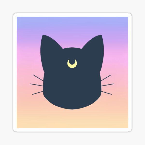 "Luna" Sticker for Sale by BrendaLUZ | Redbubble