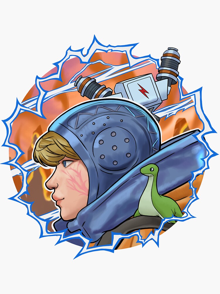 "Wattson Portrait" Sticker for Sale by marisaraniart | Redbubble