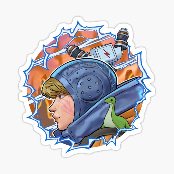"Wattson Portrait" Sticker for Sale by marisaraniart | Redbubble
