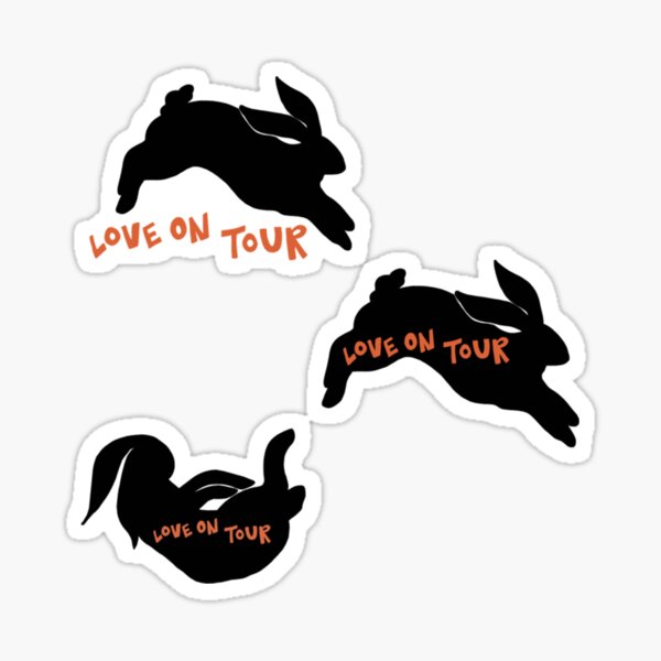 "Harry Styles Love On Tour Sticker Pack - Orange| Perfect Gift" Sticker ...