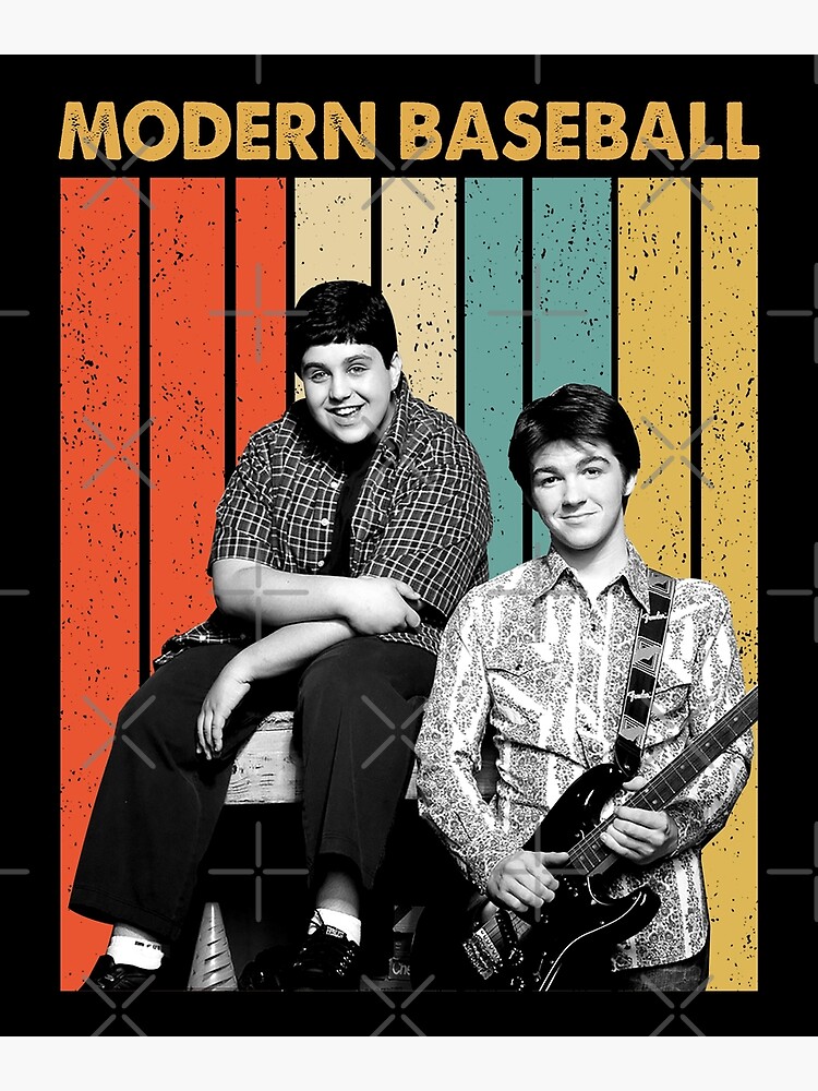 Retro Modern Baseball Drake and Josh Gift Premium Matte Vertical Poster ...