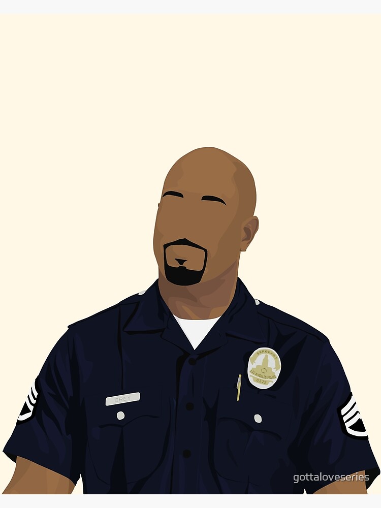 "Wade Grey - S4 | The Rookie" Poster for Sale by gottaloveseries ...