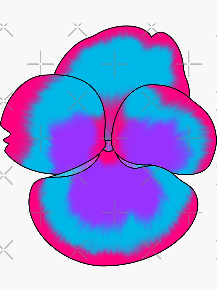 "Androgyne Pride Flag Flower" Sticker for Sale by artwork-of-krb ...