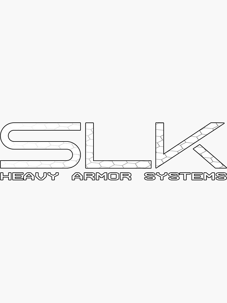 "SLK Heavy armor logo" Sticker for Sale by Slakolov | Redbubble