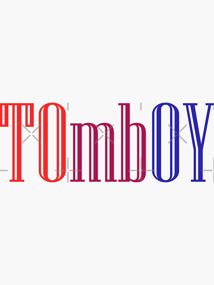 "TOMBOY" Sticker for Sale by Yours-choice | Redbubble