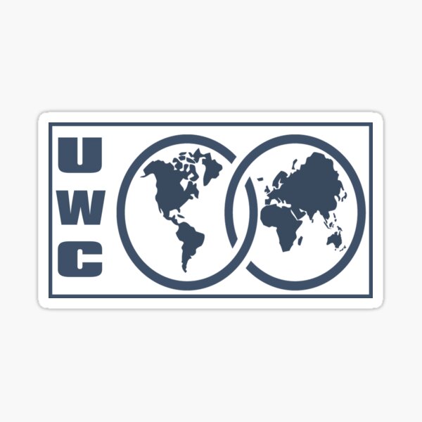 "UWC" Sticker for Sale by YLIFE | Redbubble