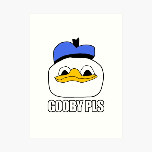 "Dolan Duck Meme (Gooby Pls)" Art Print for Sale by fomodesigns | Redbubble