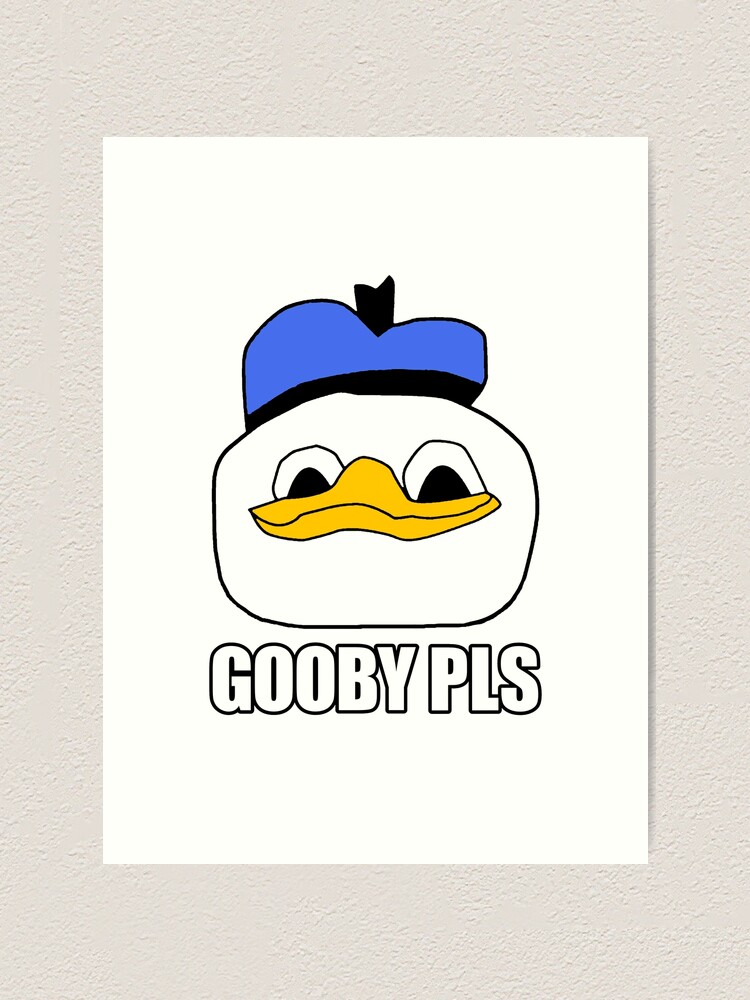 "Dolan Duck Meme (Gooby Pls)" Art Print for Sale by fomodesigns | Redbubble