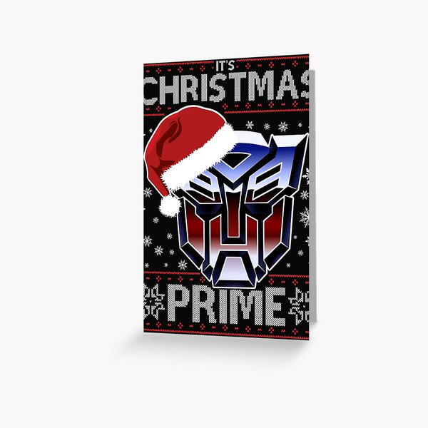 "Merry Christmas Transformers" Greeting Card for Sale by jrouthkirkpa ...