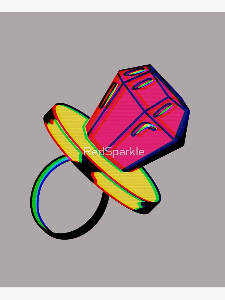 "Pixel Art 90s Kid Old School Ring Pop" Poster for Sale by RedSparkle ...