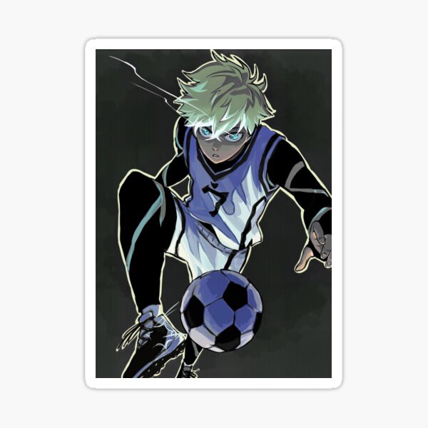"Blue Lock Fan Art" Sticker for Sale by terpres | Redbubble