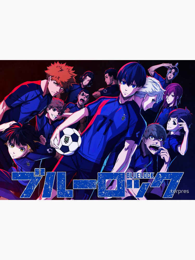 Pegatina «Blue Lock Football Team» de terpres | Redbubble