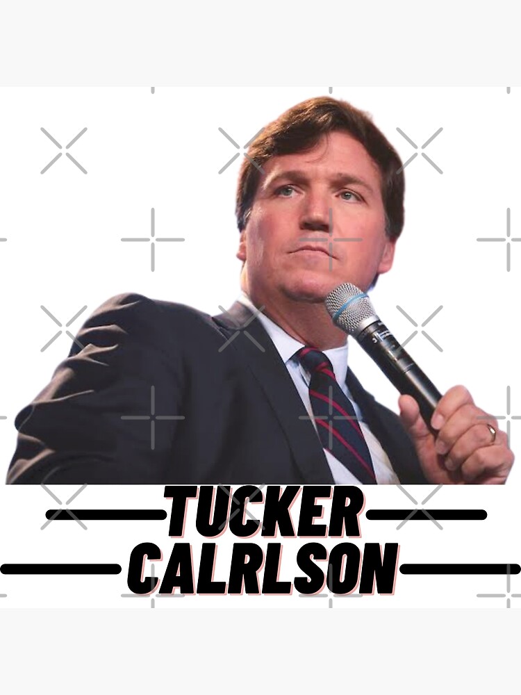 Tucker Carlson Premium Matte Vertical Poster