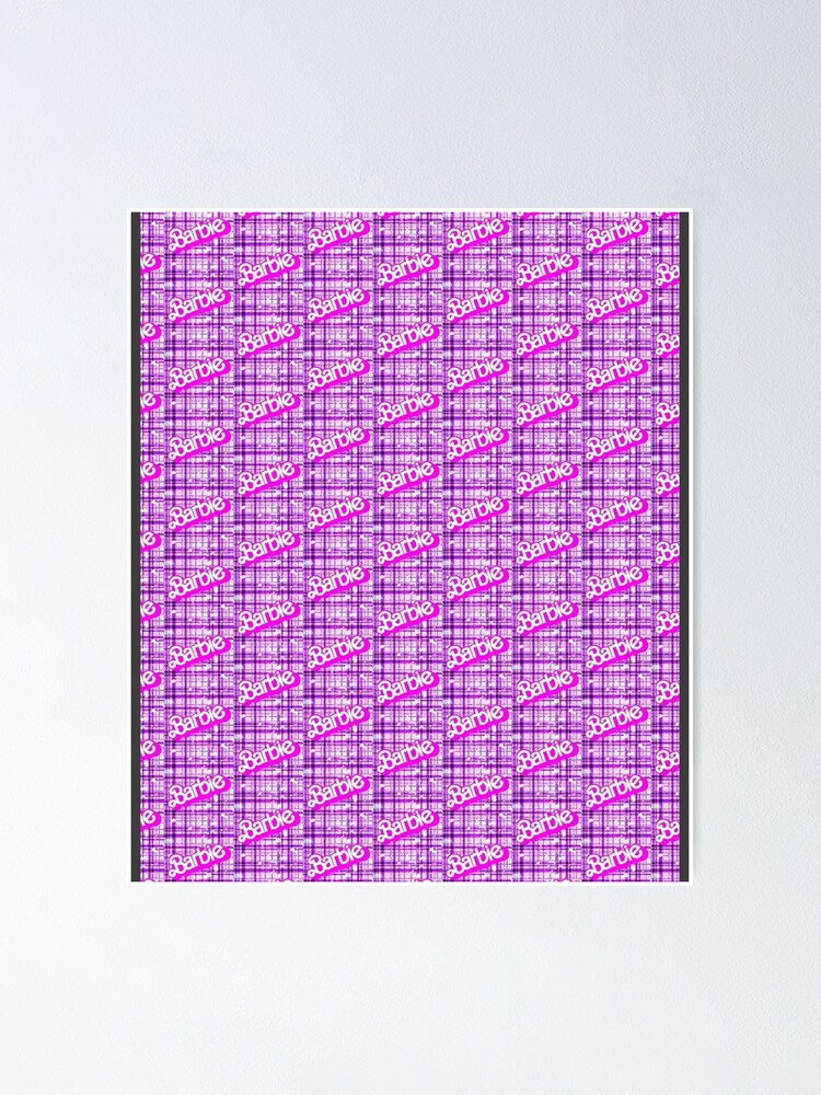 "Barbie_s 90s Plaid Graphic " Poster for Sale by FairytaleDoll | Redbubble