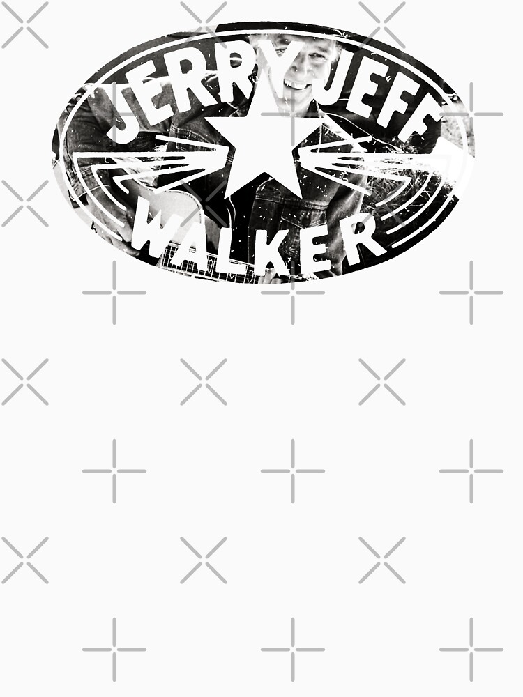 "Jerry Jeff Walker logo" T-shirt for Sale by annashatova | Redbubble ...